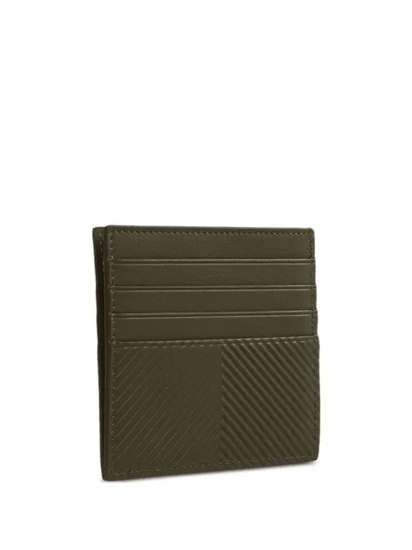 Loewe Stamped Card Holder - Green