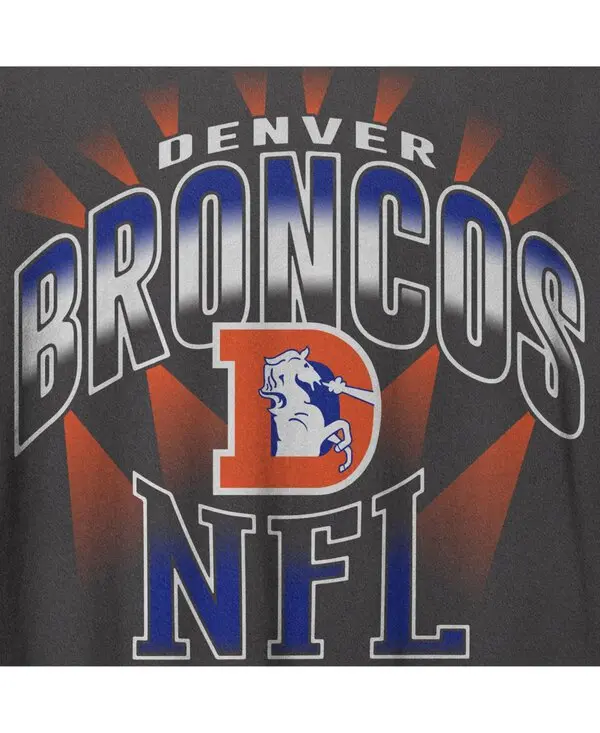 Junk Food Clothing Nfl Denver Broncos Chrome Flea Market Tee - Midnight