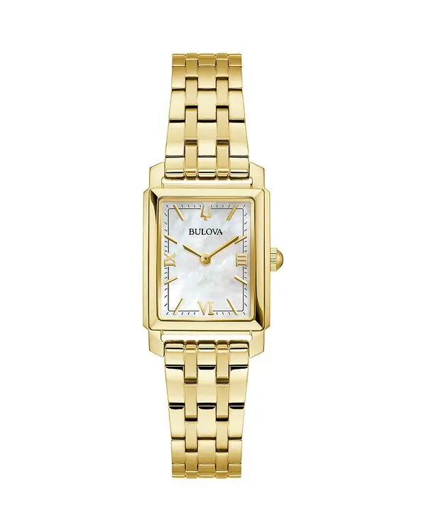 Bulova Classic Sutton 21mm X 32.5mm Watch - White/gold