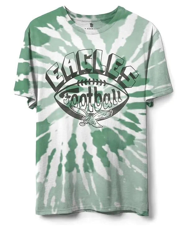 Junk Food Clothing Nfl Philadelphia Eagles T-shirt - Tie Dye