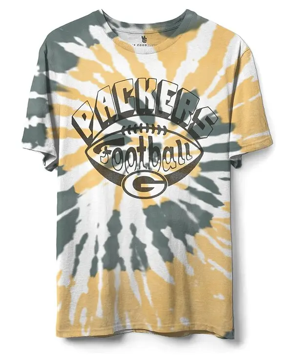 Junk Food Clothing Nfl Green Bay Packers Football Tee - Tie Dye
