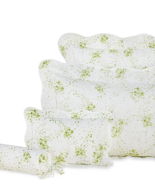 PRATESI M'ama Non M'ama Boudoir Sham - Fern