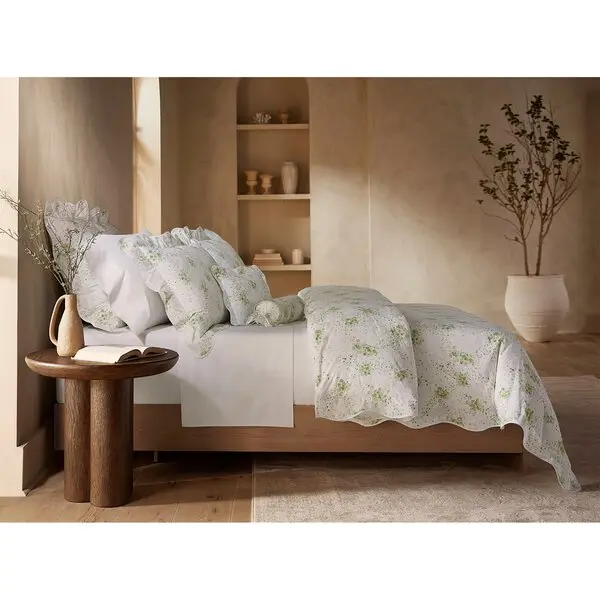 PRATESI M'ama Non M'ama Boudoir Sham - Fern