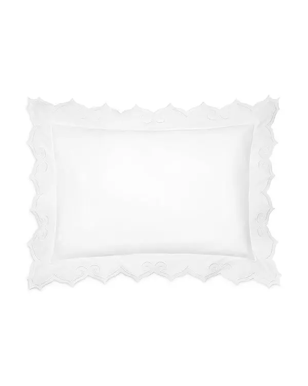 PRATESI Marrakesh Queen Sham - White/white