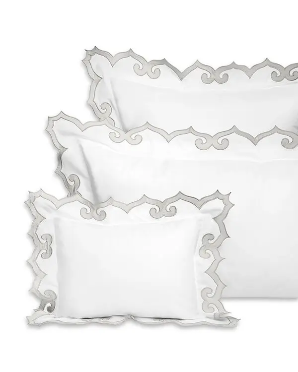 PRATESI Marrakesh Pique Queen Sham - White/ster