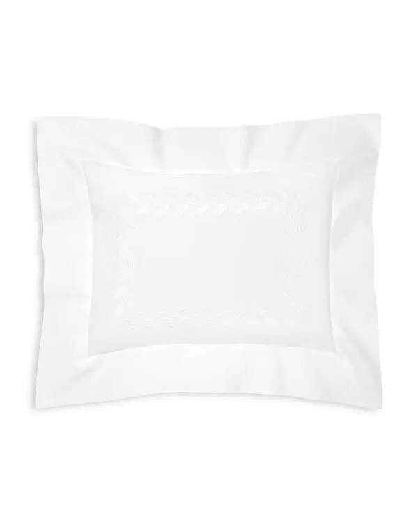 PRATESI Federico Boudoir Sham - White/white