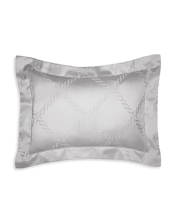 PRATESI Ori Treccia Standard Sham - Sterling