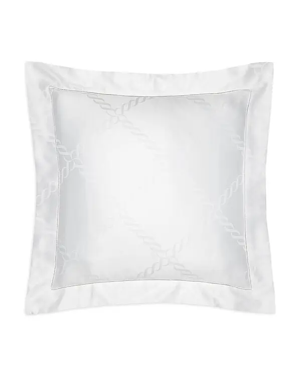 PRATESI Ori Treccia Continental Euro Sham - White