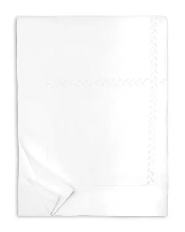 PRATESI Federico Duvet Cover, Twin - White/white