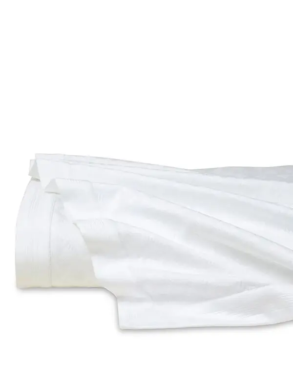 PRATESI Cordone Blanket Cover, Twin - White