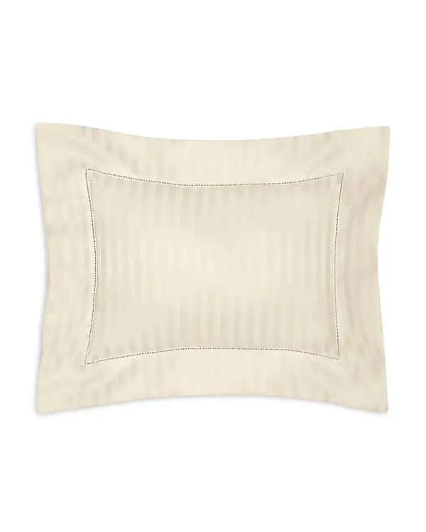 PRATESI Raso Rigato Boudoir Sham - Beige