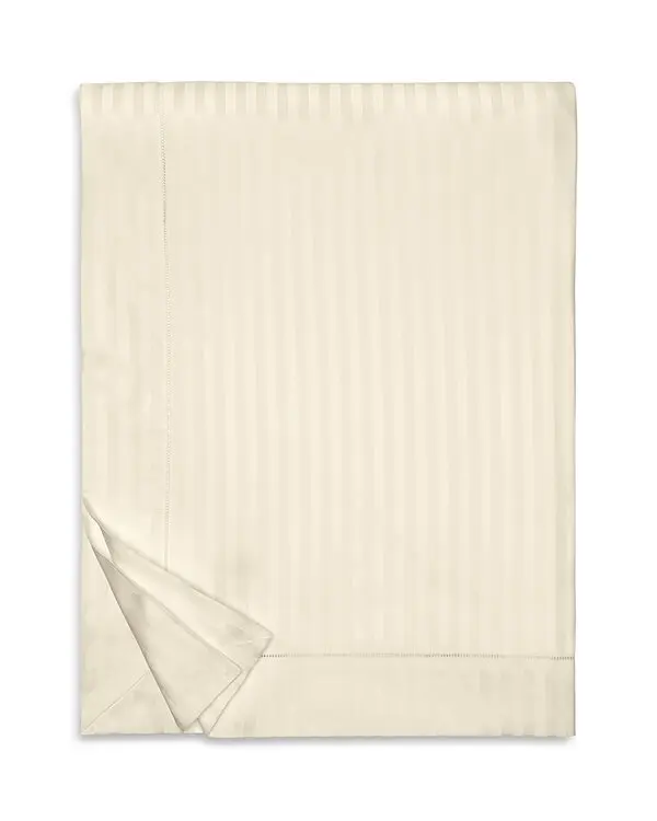 PRATESI Raso Rigato Duvet Cover, Full Queen - Beige