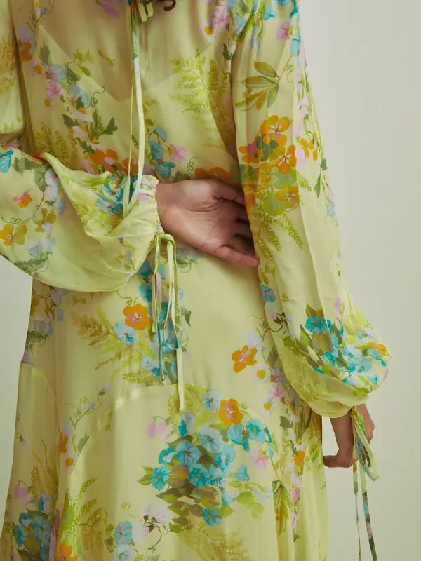 green emerald velvet dress Petal & Pup Women's Floret Midi Dress main image 0