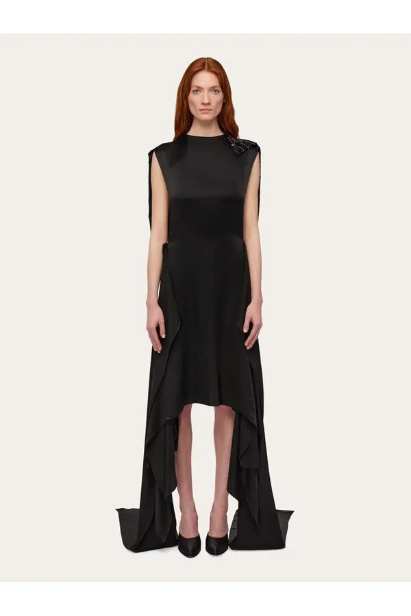 formal dress tails Mark of Distinction Metro Tails Peak Black Tailcoat Tuxedo Jacket (Separates) 46L Trim