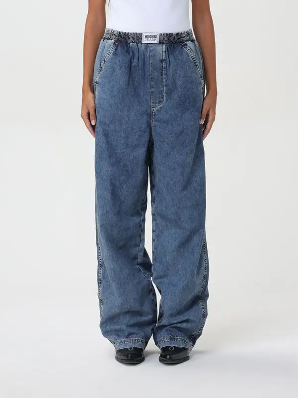 Moschino Wide Leg Denim