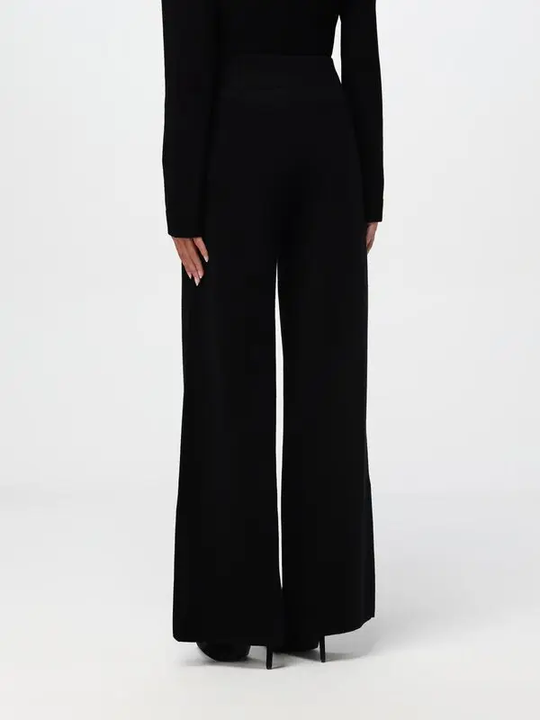 Max Mara Tailored Wide Leg Trousers - Black