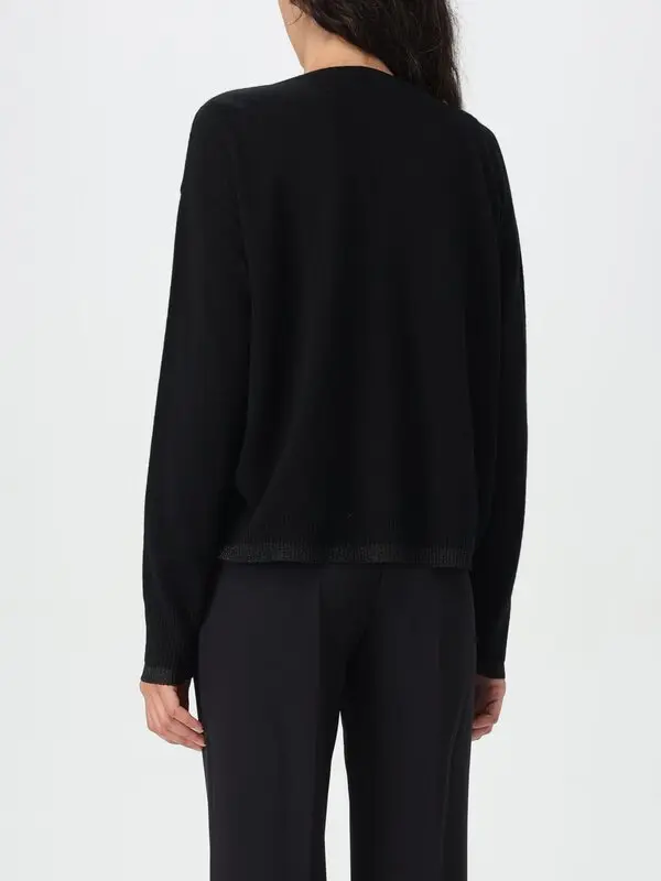 Pinko V-neck Pullover Sweater - Black