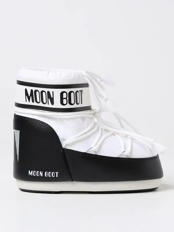 Moon Boot Lace-up Boots - White