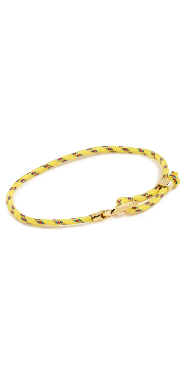 Gorjana Link Paracord Bracelet - Yellow