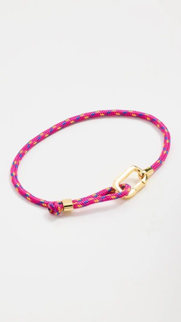 Gorjana Link Paracord Bracelet - Pink