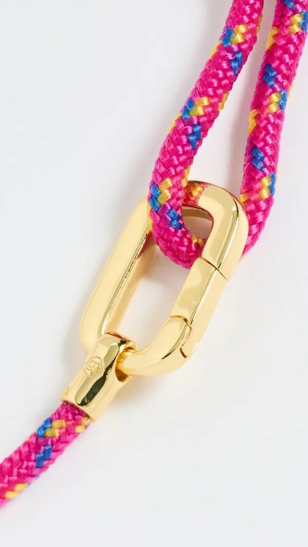 Gorjana Link Paracord Bracelet - Pink