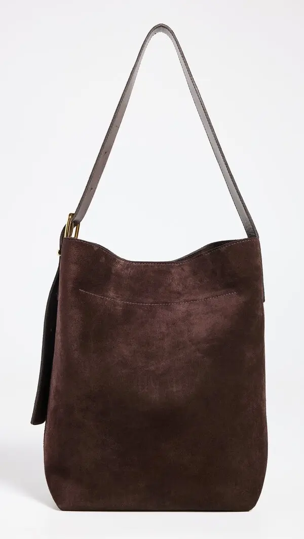 Madewell The Essential Bucket Tote - Dark Carob