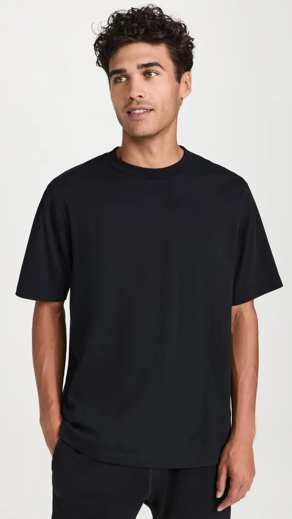 Reigning Champ Mid-weight Jersey Tee - Black