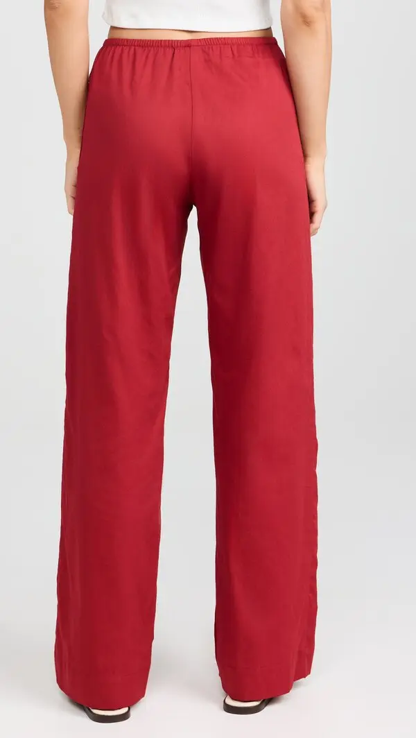 LESET Yoko Pocket Wide-leg Pants