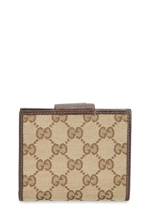 Gucci Original Gg Canvas D-ring Wallet