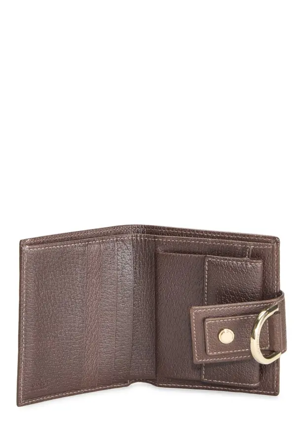 Gucci Original Gg Canvas D-ring Wallet