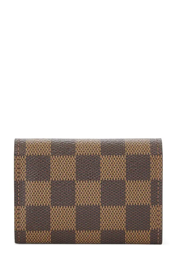 LOUIS VUITTON Damier Ebene Porte Monnaie Plat