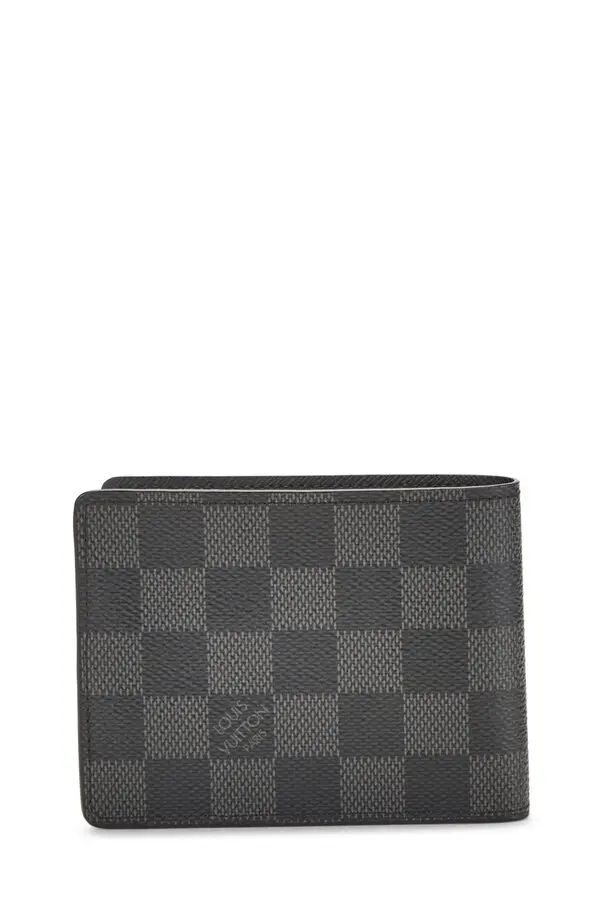 LOUIS VUITTON Damier Graphite Slender