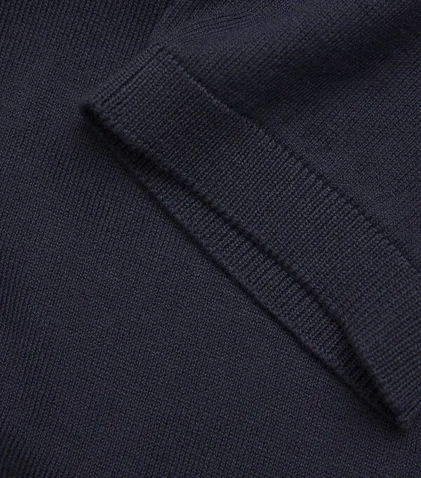 Max Mara Silk-cotton Polo Sweater