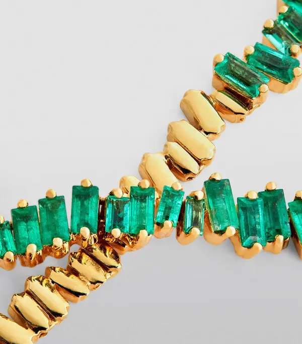 SUZANNE KALAN Necklace With Emerald