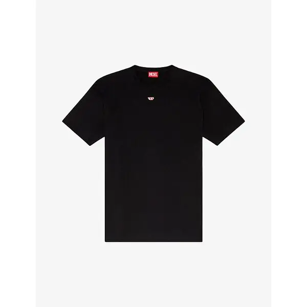 DIESEL® T-boxt Logo-embroidered Relaxed-fit Cotton T-shirt