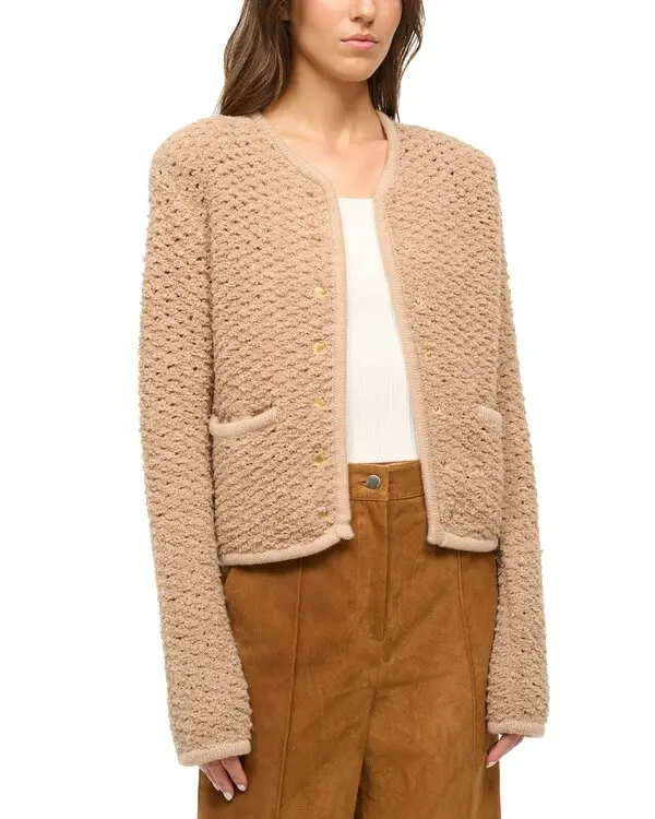 Staud Lisson Knit Jacket
