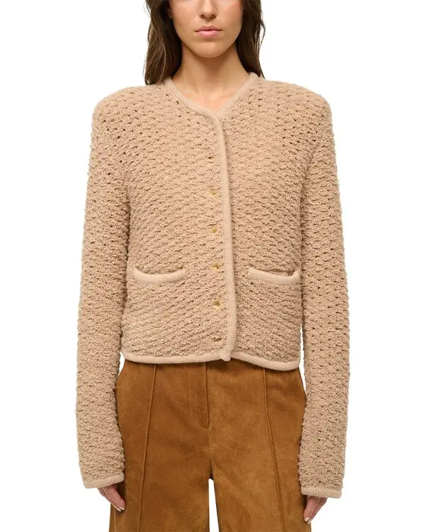 Staud Lisson Knit Jacket