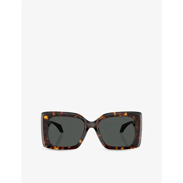 Versace Ve4467u Butterfly-frame Sunglasses - Brown