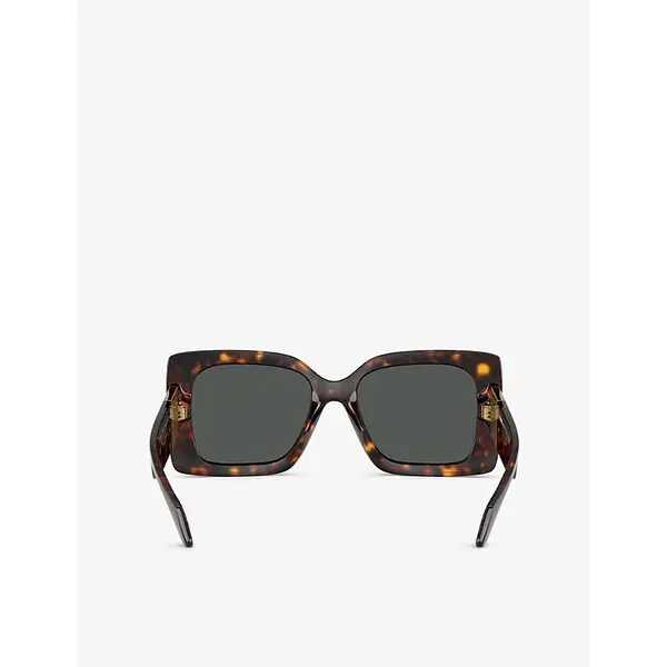 Versace Ve4467u Butterfly-frame Sunglasses - Brown