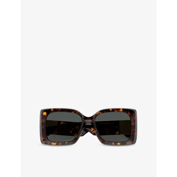 Versace Ve4467u Butterfly-frame Sunglasses - Brown