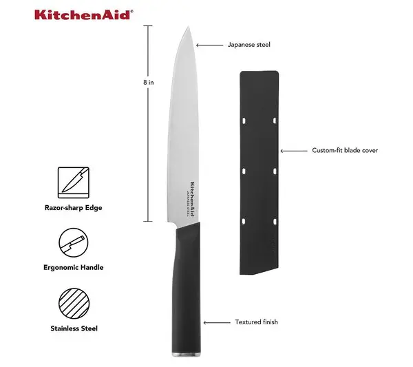 KITCHENAID Classic 8' Slicer Knife With Sheath
