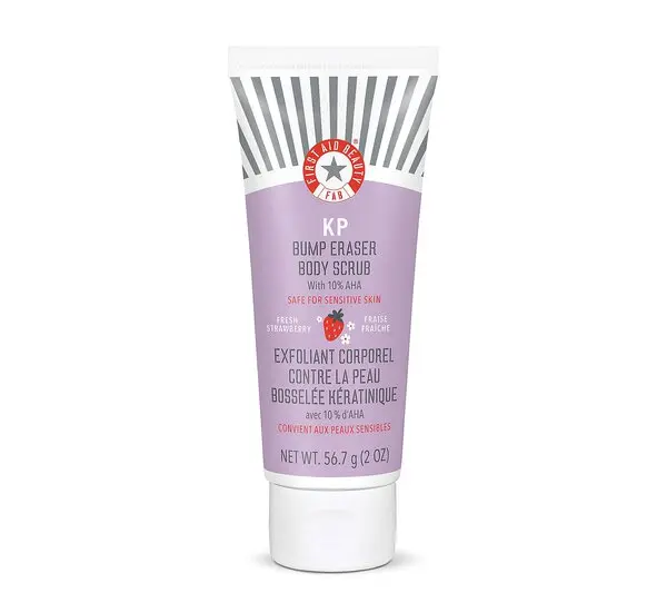 FIRST AID BEAUTY Kp Bump Eraser Body Scrub 10% Ha- Strawberry - One-color