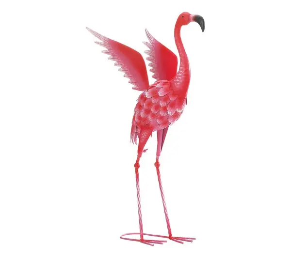 ZINGZ & THINGZ Zingz & Things Flying Flamingo Garden Statue - One-color