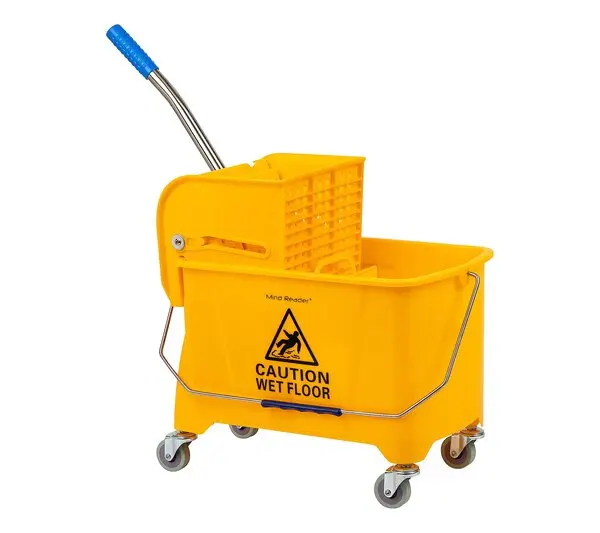 MIND READER Bucket With Wringer And Mop Set