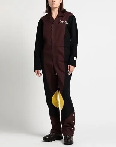JORDAN Two-tone Cotton Jumpsuit