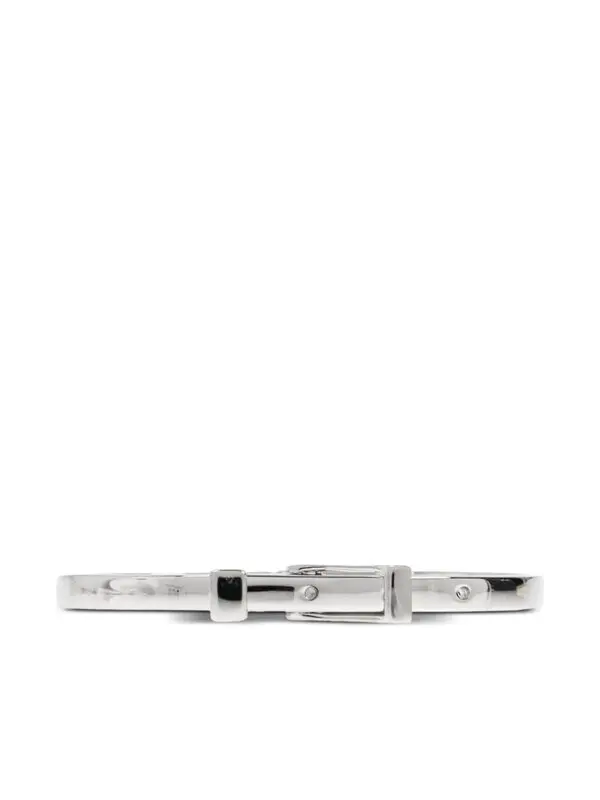 Saint Laurent Pin-buckle Bracelet - Silver