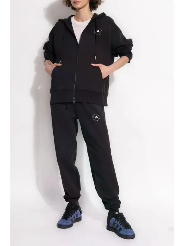 Adidas By Stella McCartney Zip Hoodie - Black