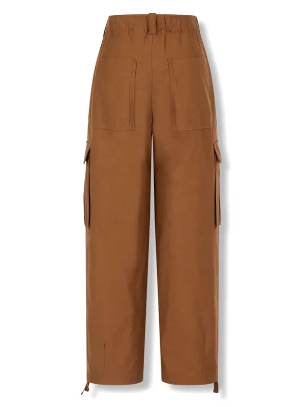 STUDIO TOMBOY Straight-leg Cargo Trousers - Brown