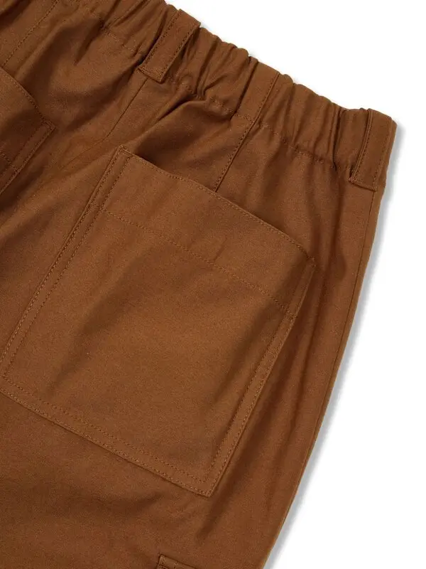STUDIO TOMBOY Straight-leg Cargo Trousers - Brown