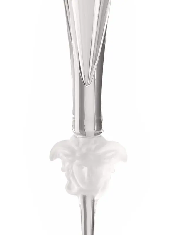 Versace Medusa Lumiere Champagne Flute - Neutrals